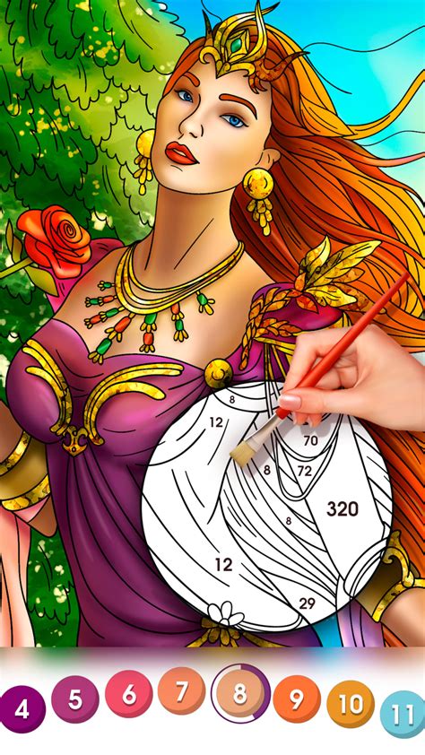 Color By Number Fun For Adults For Iphone Download
