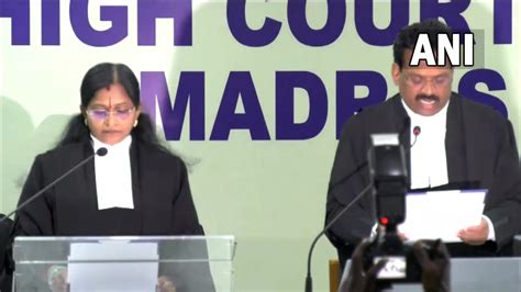 Gowri 4 Others Assume Charge As Additional Judges Of Madras Hc