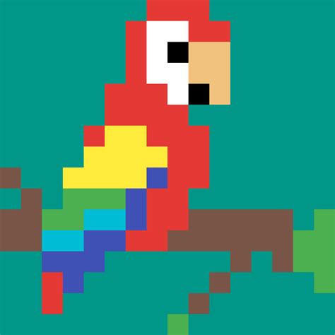 Pixilart 16x16 Bird By Inactive1282