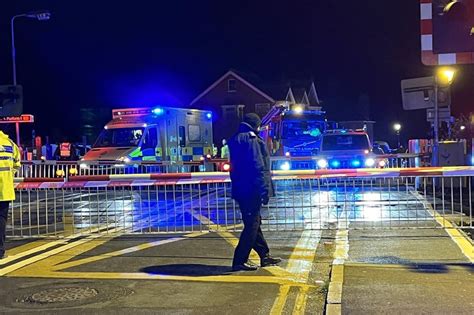 Person Taken To Hospital With Life Threatening Injuries After Being Hit
