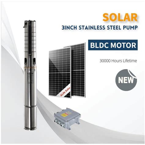China Solar Dc Submersible Water Pump For Deep Borehole And Well