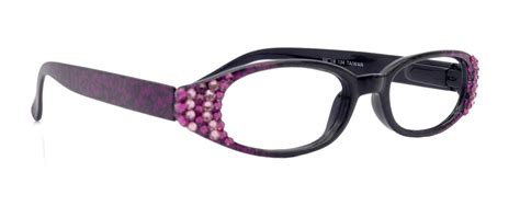 Isabella Bling Reading Glasses Women W Fuchsia Pink Genuine