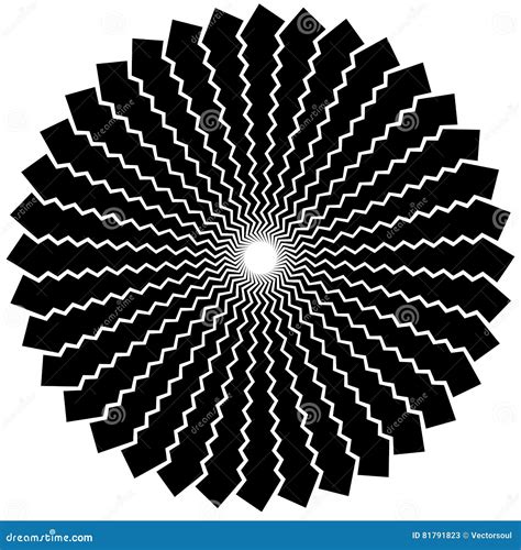 Abstract Radiating Lines Element Stock Vector Illustration Of Burst Shape 81791823