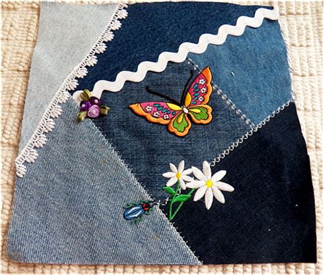 Art Threads Wednesday Sewing Last Of The Denim Squares