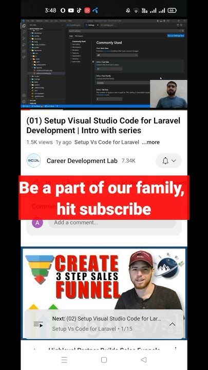 Setup Vs Code For Laravel Youtube