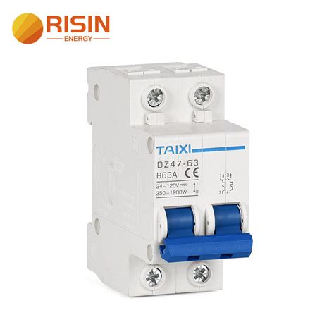 Factory Price Dc Disjunctor Solar System 1p 2p 1p1p From 10a To 125a