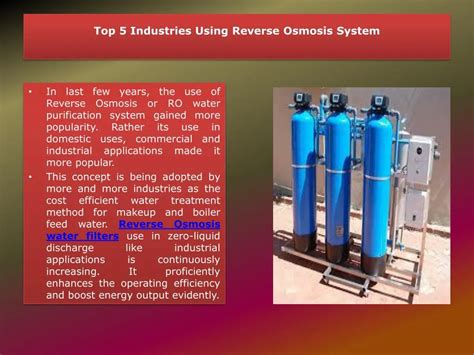 Ppt Reverse Osmosis System Powerpoint Presentation Free Download Id