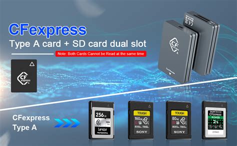 Amazon CFexpress Type A And SD Card Reader Dual Slot USB3 2 Gen2