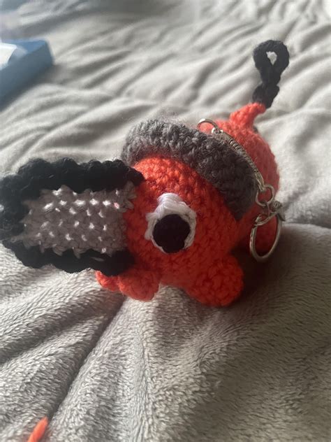 My Pochita Keychain Rcrochet