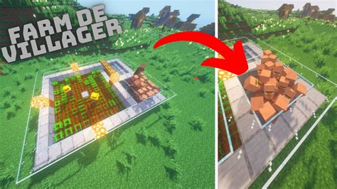 A MELHOR FARM de VILLAGER AUTOMÁTICA FÁCIL MINECRAFT JAVA 1 19 e 1