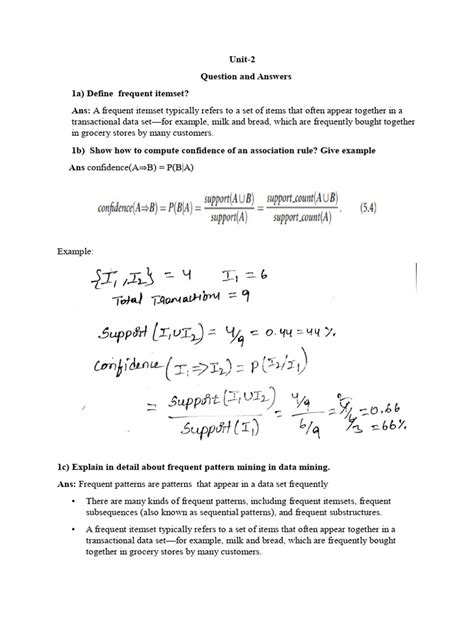 Unit 2 Question And Answers Bdhdns Pdf Applied Mathematics