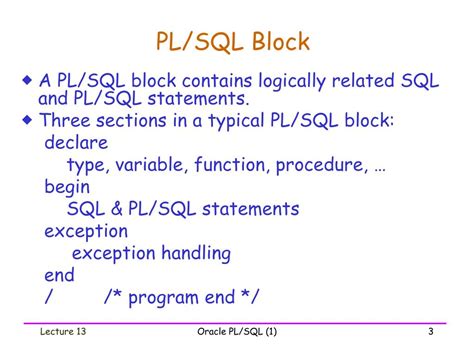 ppt oracle pl sql powerpoint presentation free download id 6597901