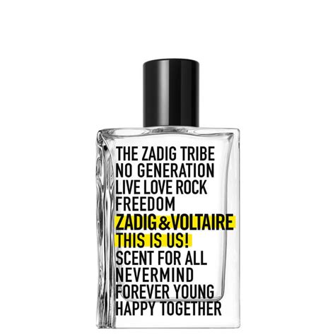 Zadig & Voltaire This Is Us EDT 50ML Unisex Parfüm - Sevil Parfümeri