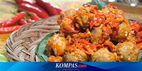Resep Pentol Cilok Mercon Pedasnya Nikmat Bikin Nagih