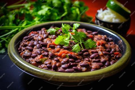 Premium Ai Image Easy Brazilian Black Bean Stew Brazilian Food