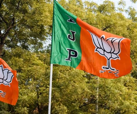Bharatiya Janata Party Flag Of Indian Political Party Bjp Bhartiya