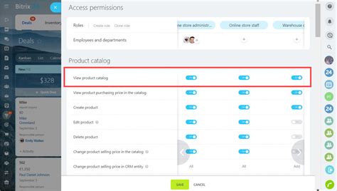 Access Permission Change Product Selling Price In The Catalog