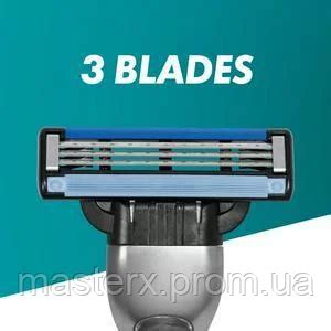 Кассеты для бритья Gillette Mach3 5шт. Оригинал лезвия мак 3 (картриджи ...