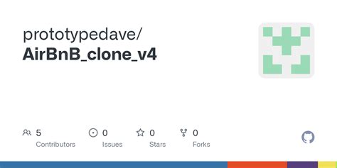 GitHub Prototypedave AirBnB Clone V