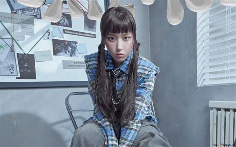 Jiwoo From Nmixx Kpop Band Love Me Like This Mv Shoot 4k Wallpaper