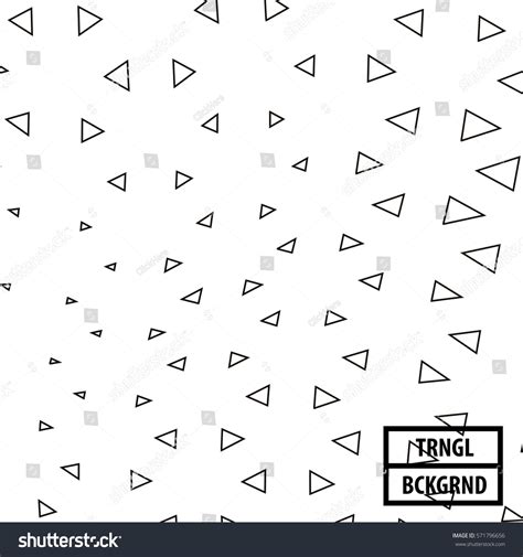 Outlined Triangle Design Pattern Eps10 Vector Stock Vector Royalty