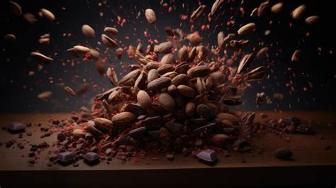 Premium Photo Coca Nib Chocolate