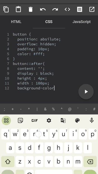 How To Make Hover Effect Using Mobile Shorts Coding Html Css Youtube