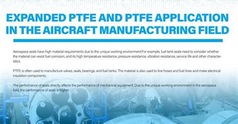 Ptfe Applications In Aerospace Industry