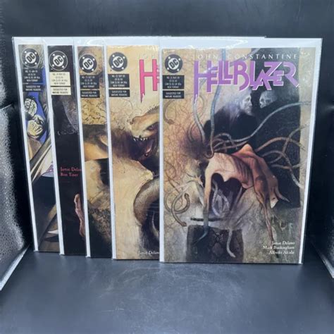 lotto di 5 numeri john constantine hellblazer numero 21 22 23 24