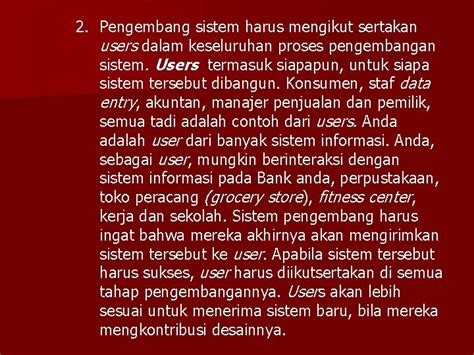 SIKLUS PENGEMBANGAN SISTEM Apa Itu Sklus Pengembangan Sistem
