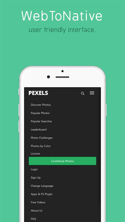 WebToNative Advanced IOS WebView Application IPhone IPad By