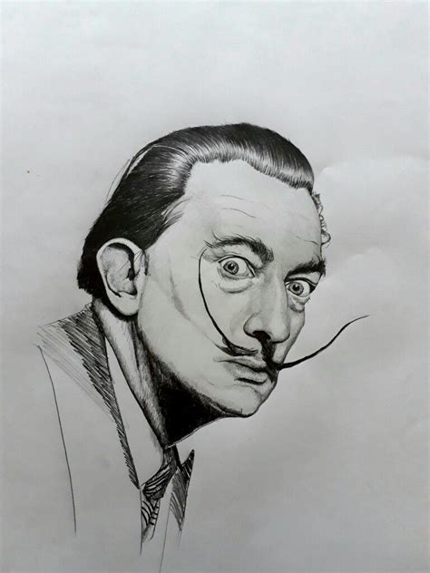Salvador Dali Harley Quinn Drawing Insta Me Salvador Dali Sketch