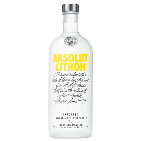 瑞典 Abs伏特加 絕對伏特加 檸檬口味 1000ml 酒酒酒全台最大酒品詢價網
