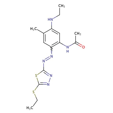 Acetamide N 5 Ethylamino 2 5 Ethylthio 1 3 4 Thiadiazol 2 Yl