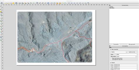 coordinate system problem to create composer with openlayers plugin