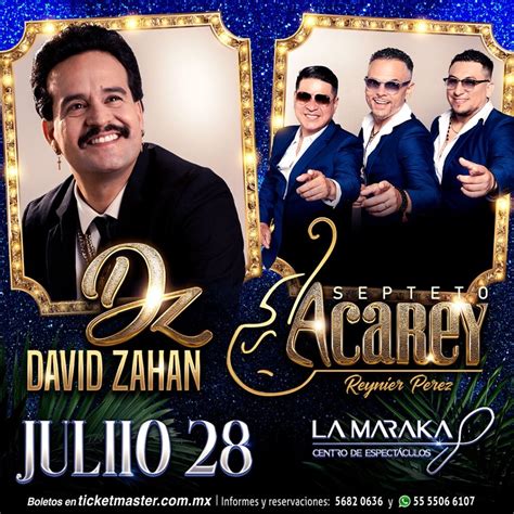 chilango David Zahan doble de Frankie Ruiz y Septeto Acarey llenarán