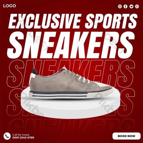 3d 연단 제품 디스플레이가 있는 독점 신발 또는 운동화 소셜 미디어 게시물 Png Psd 무료 다운로드 Pikbest