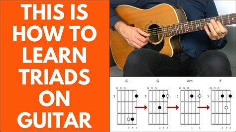 A Simple Way To Learn Triads On Guitar By Shape And By Position Guitar Techniques And Effects
