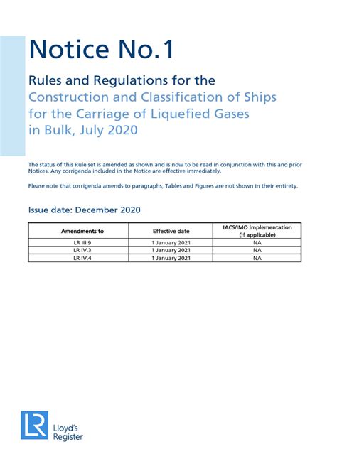 2022 Dnv Construction And Classification Of Ships For The Carriage Of Liquefied Gases In Bulk