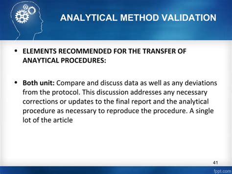 Analytical Method Content Development Validation Transfer And Life Cycle Management Ppt