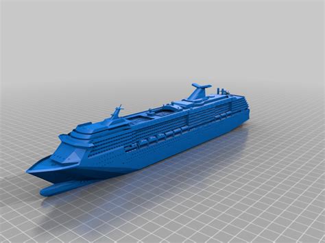 Free 3D File Carnival Spirit Cruise Ship3D Printable Object To