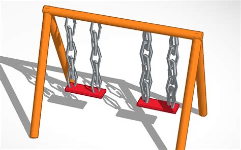 3d Design Swing Set Tinkercad