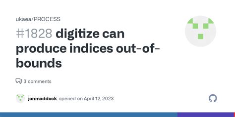 Digitize Can Produce Indices Out Of Bounds · Issue 1828 · Ukaea
