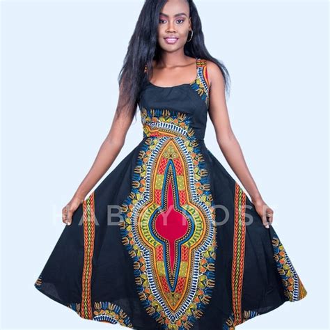 Dashiki Prom Dress Etsy