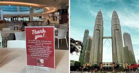 Suria Klcc Food Court Announces Official Closure And Thanks Patrons For