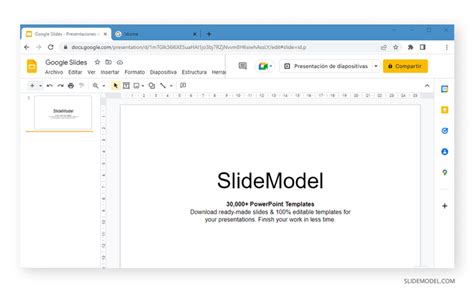 How To Change Language In Google Slides To Spanish Interface SlideModel