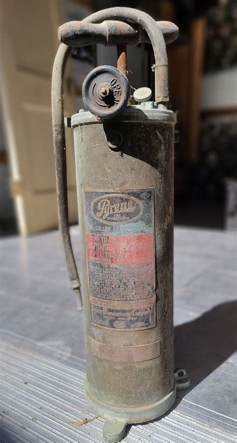 Pyrene Fire Extinguisher Etsy