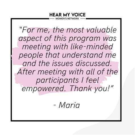 Hear My Voice Womens Network On Linkedin Hearmyvoice