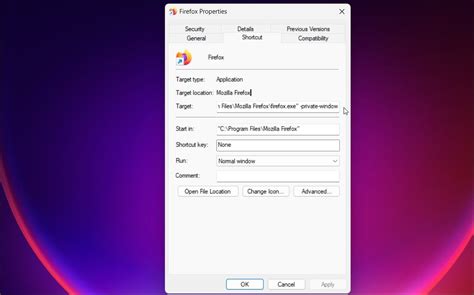 how to always launch firefox and edge in incognito mode on windows