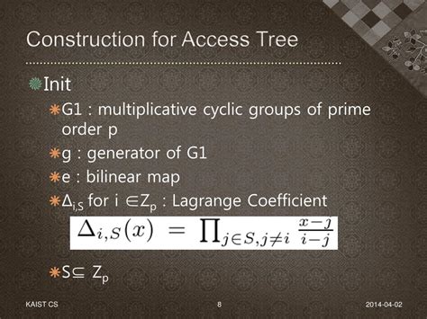 Ppt Attribute Based Encryption For Fine Grained Access Control Of